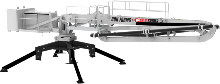 Spider Boom | Con Forms Concrete Placer