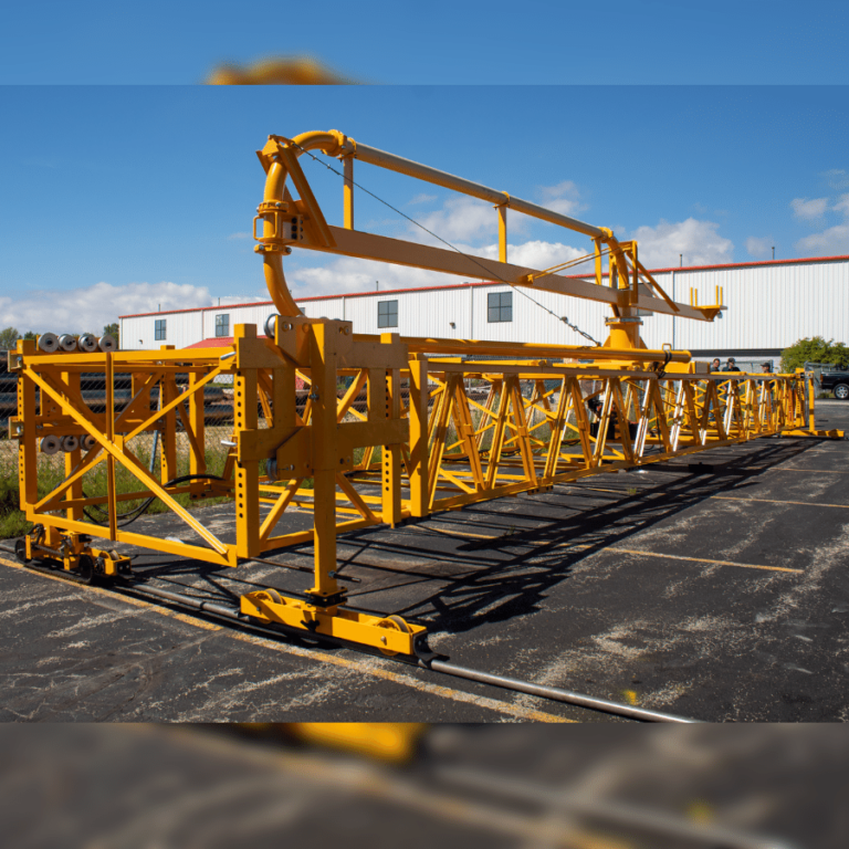Concrete & Bulk Material Handling with CF Bridge Deck Spreader