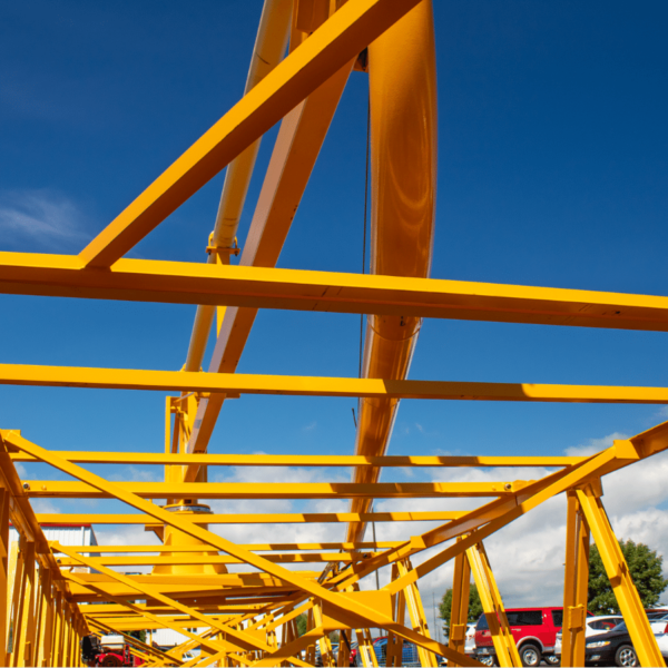 Concrete & Bulk Material Handling with CF Bridge Deck Spreader