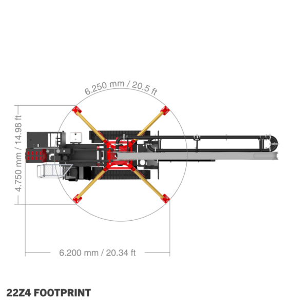 The 22Z Concrete Spider: The Ultimate Extended Length Boom